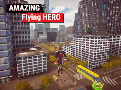Amazing Flying Hero - BrowserPlay
