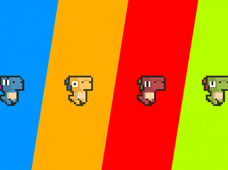 Dino 4 Run - BrowserPlay