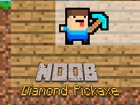 Noob Diamond Pickaxe - BrowserPlay