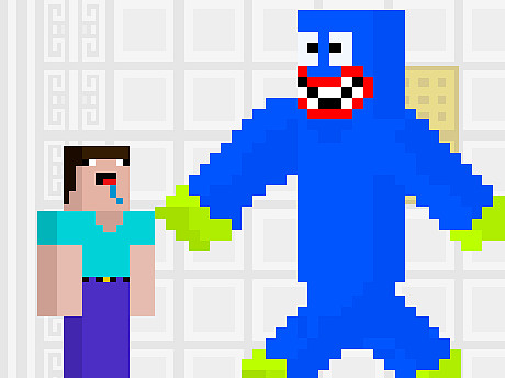 Noob vs Blue Monster - BrowserPlay